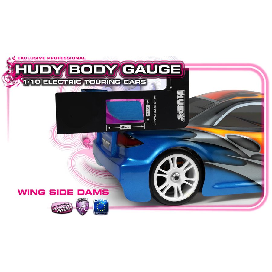 HUDY BODY GAUGE 1 / 10 ELECTRIC TOURING CARS