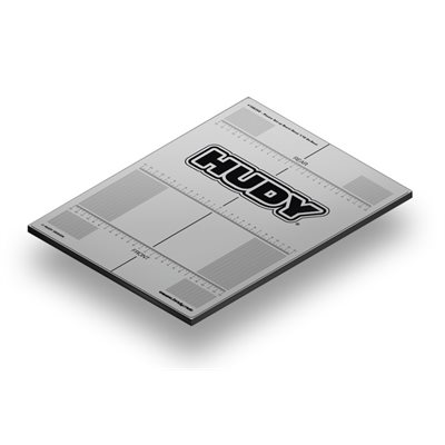 PLASTIC SET-UP BOARD DECAL 282x386mm - 1 / 10 TC