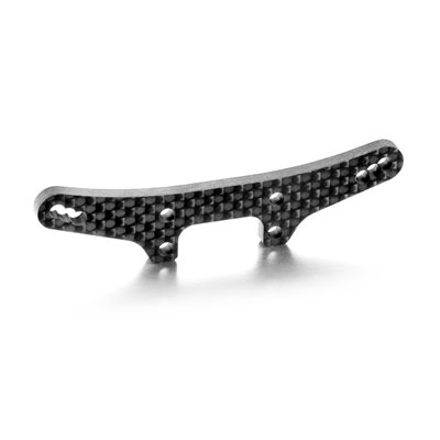 T4'20 SLP GRAPHITE SHOCK TOWER FRONT 3.0MM